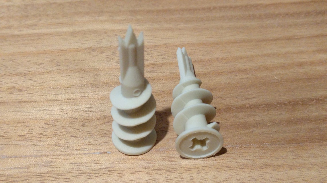 Self-Drilling Nylon Hollow Wall Drywall EZ Anchor Easy Drive | Etsy