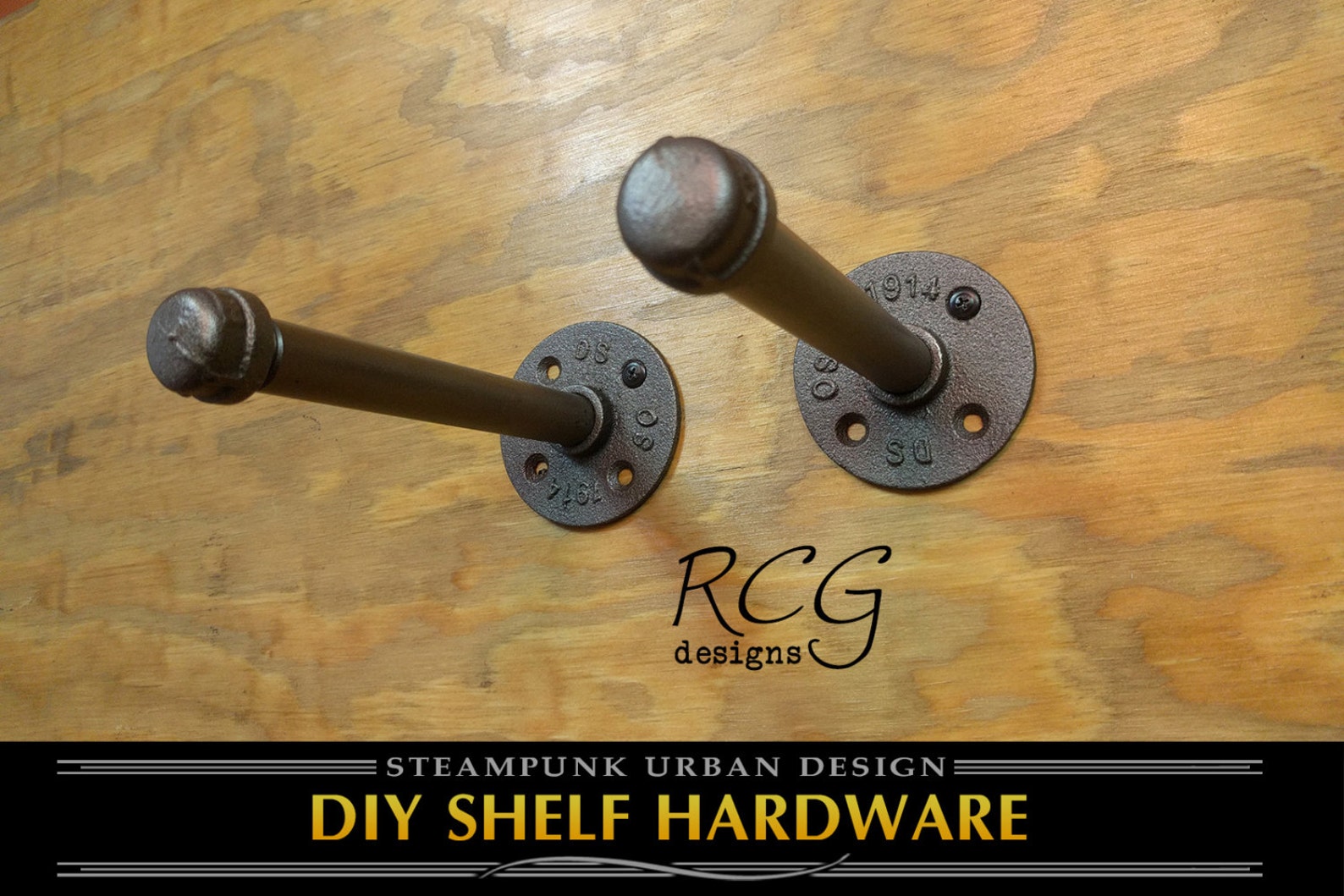 DIY 7 Pair Floating Shelf Brackets W/mounting Screws & | Etsy