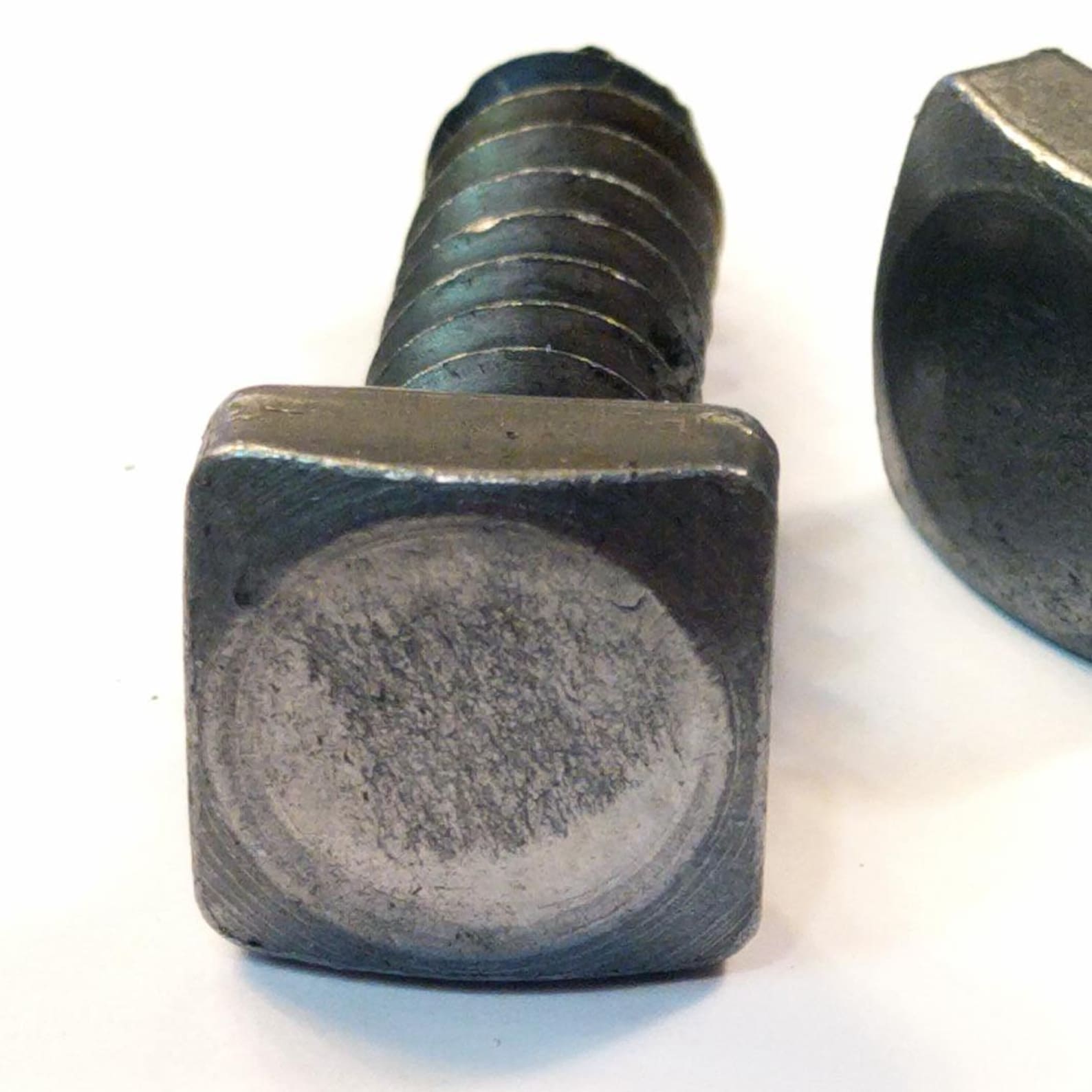 Antique Square Head Blacksmith Lag Screws Plain Steel Paintable Rustic ...