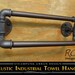 The Eugene 17 Double Towel Rack Urban Rustic - Etsy