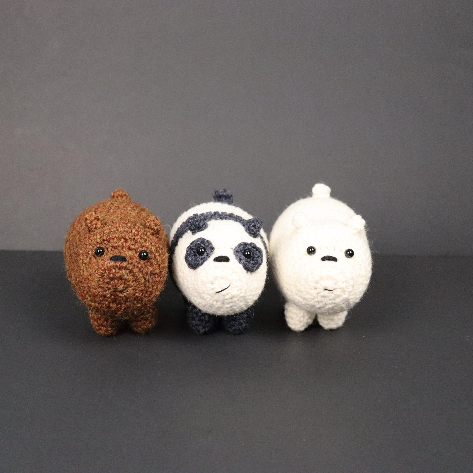 We Bare Bears Bear Stack Crochet Pattern PDF - Etsy
