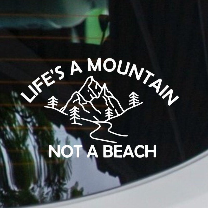 Beach Life Decal - Etsy
