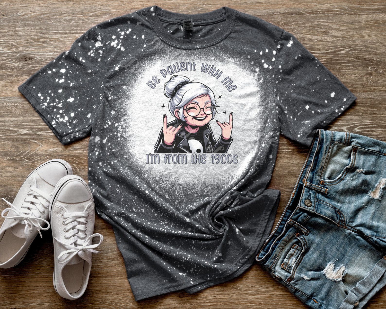 Elder Emo Granny Clip Art PNG, Commercial Use (digital Download) - Etsy