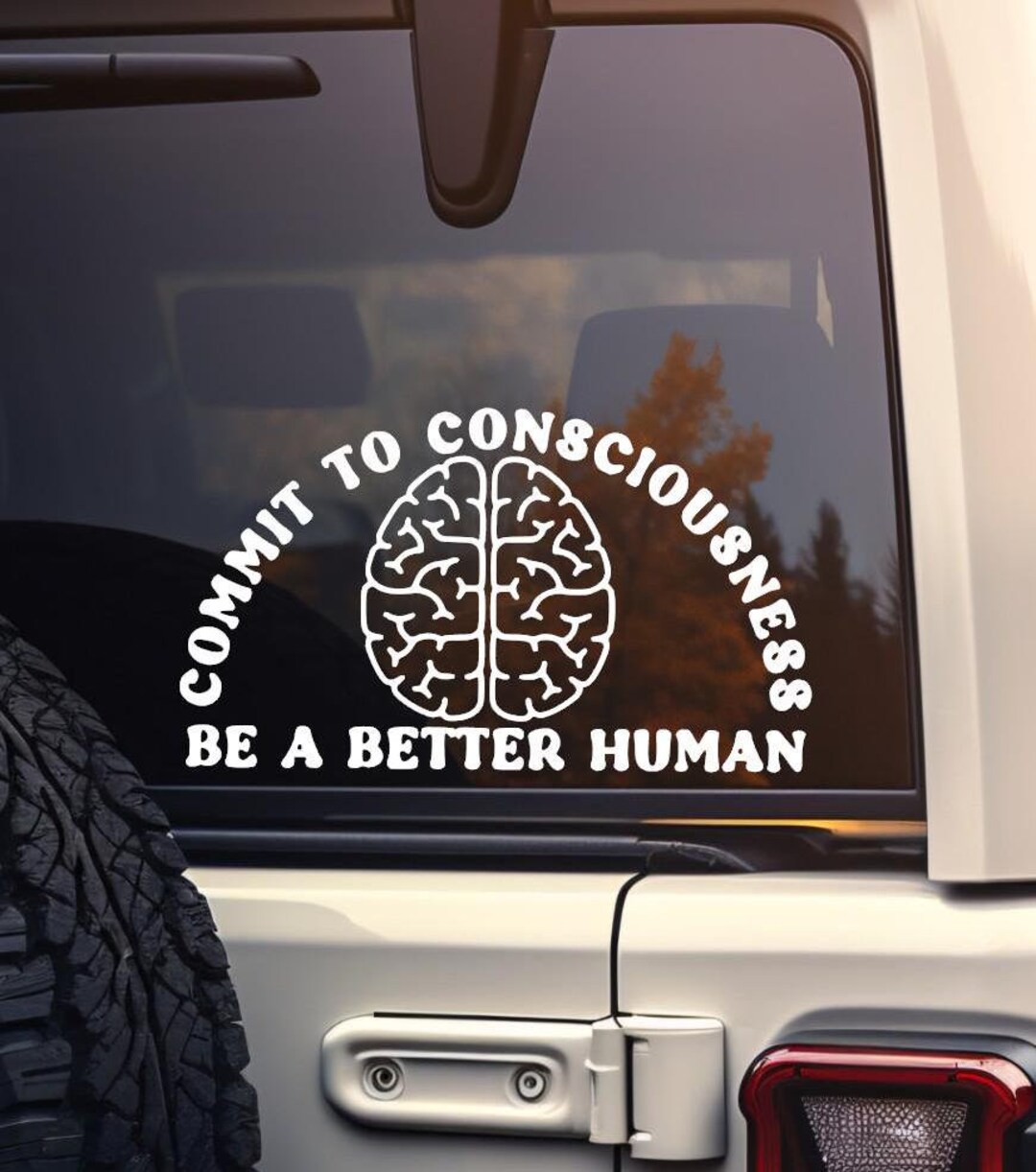 Be a Better Human Decal Sticker for Car Laptop Etc Inspirational ...