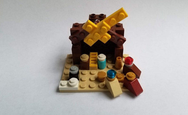 Tiny LEGO® Nativity Kit - Etsy