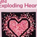 PDF MINI Exploding Heart Quilt Pattern Digital Download by Slice of Pi ...