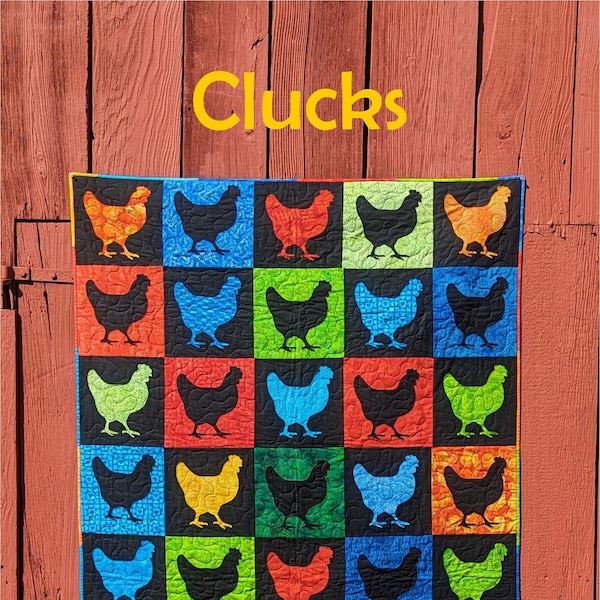 Chicken Quilt Pattern - Etsy
