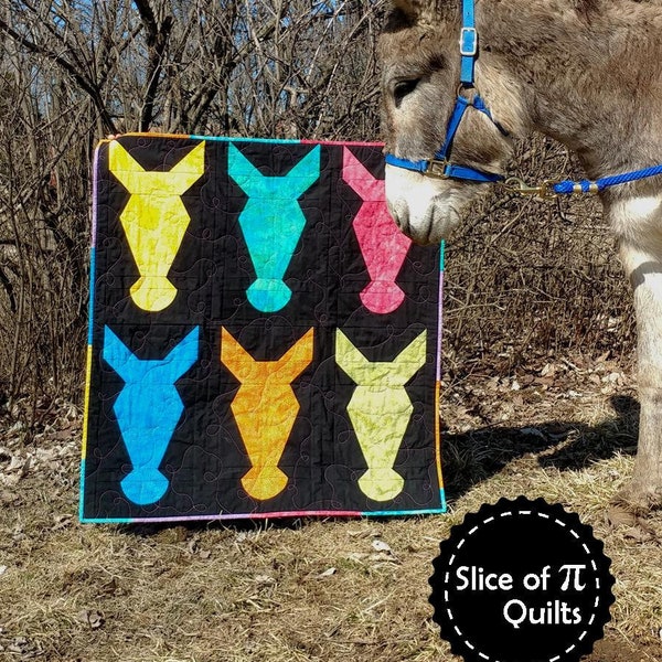 Wonky Donkey Quilt Pattern - Etsy