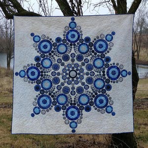 PDF Flurry Quilt Pattern Digital Download by Slice of Pi Quilts [winter ...
