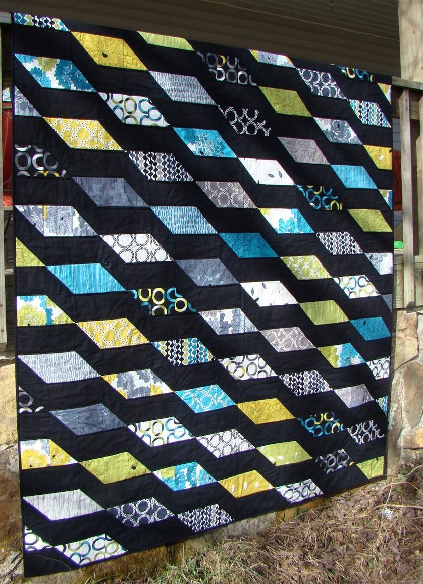 PDF Rockslide Quilt Pattern Digital Download by Slice of Pi - Etsy ...