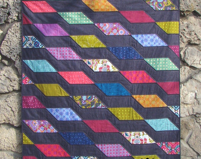 PAPER High Tide Quilt Pattern by Slice of Pi Quilts waves Easy Beginner ...