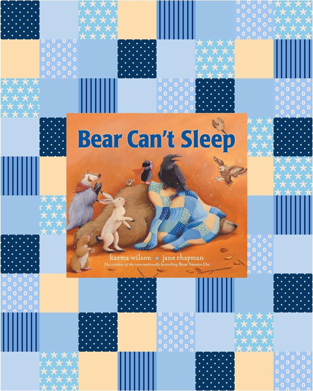 Bear Can't Sleep Quilt Kit [quilt Pattern in the Book Storybook Quilts ...