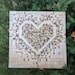WOOD Exploding Heart Kit wood Puzzle DIY Barn Quilt Wooden - Etsy