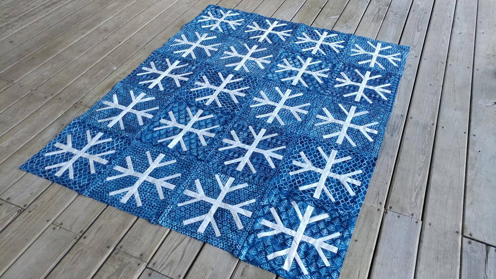 PDF Snowfall Quilt Pattern Digital Download by Slice of Pi - Etsy