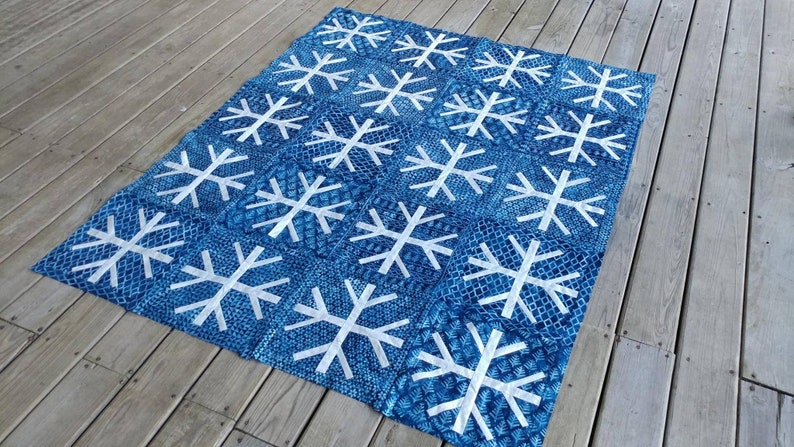 PDF Snowfall Quilt Pattern Digital Download by Slice of Pi - Etsy