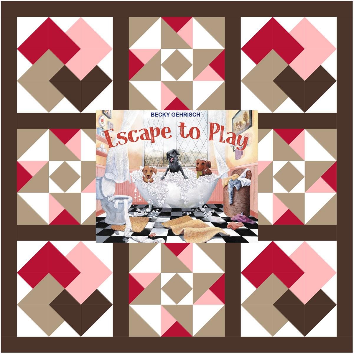 Escape to Play Quilt Kit [quilt Pattern in the Book Storybook Quilts ...