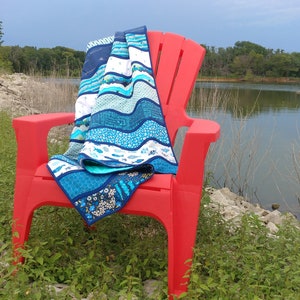 PAPER High Tide Quilt Pattern by Slice of Pi Quilts [waves Easy ...