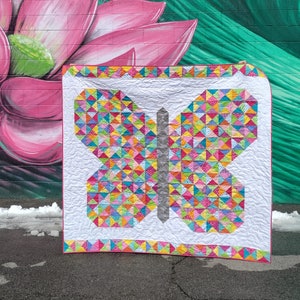 PDF Flutterfly Quilt Pattern Digital Download by Slice of Pi Quilts ...