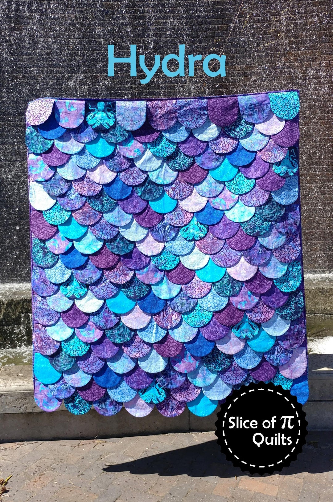 PAPER Hydra Quilt Pattern by Slice of Pi Quilts [mermaid, Dragon ...