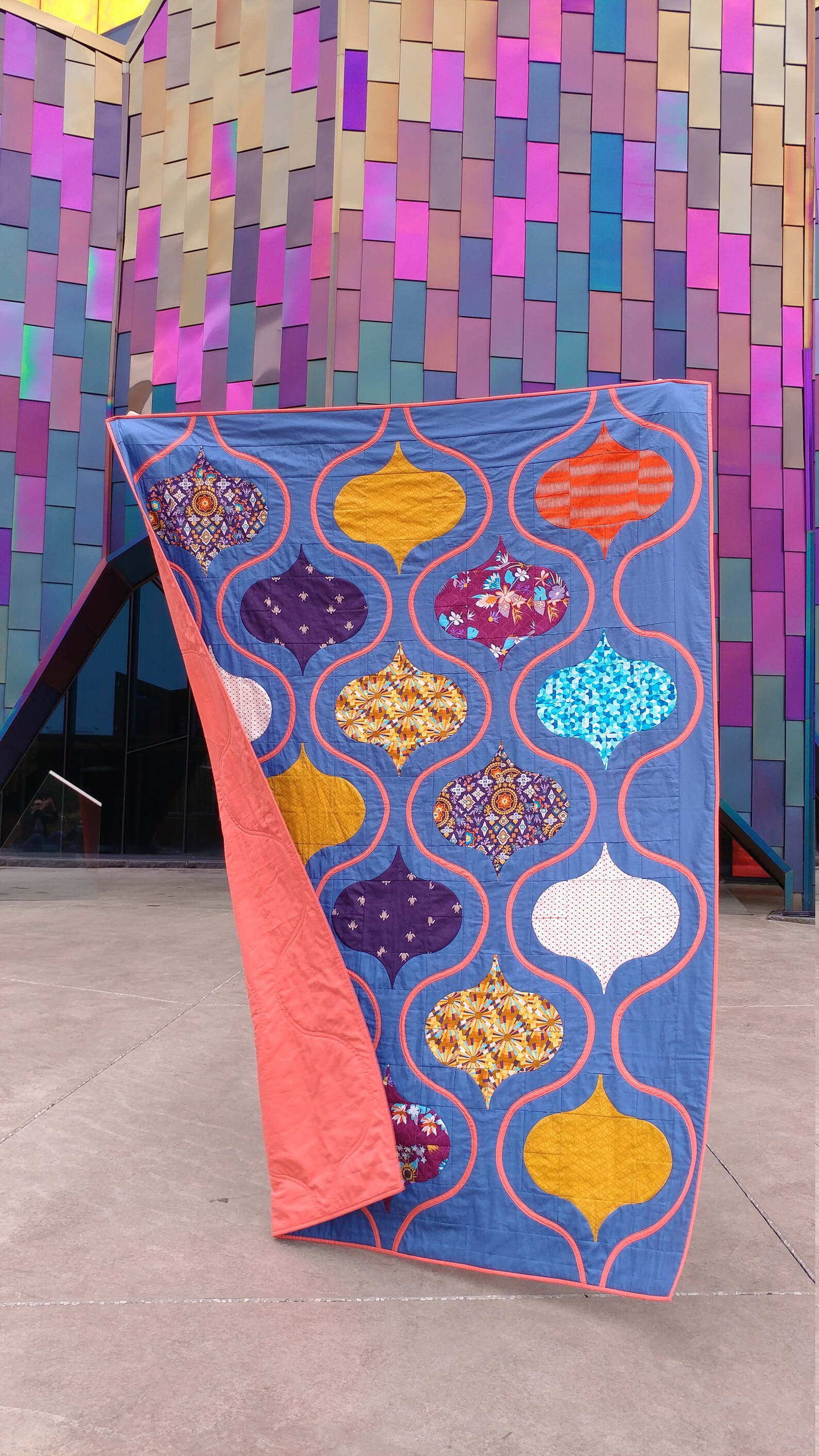 PAPER Finial Quilt Pattern by Slice of Pi Quilts [fat Quarter Friendly ...