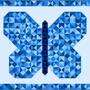 PAPER Flutterfly Quilt Pattern by Slice of Pi Quilts [fat Quarter and ...