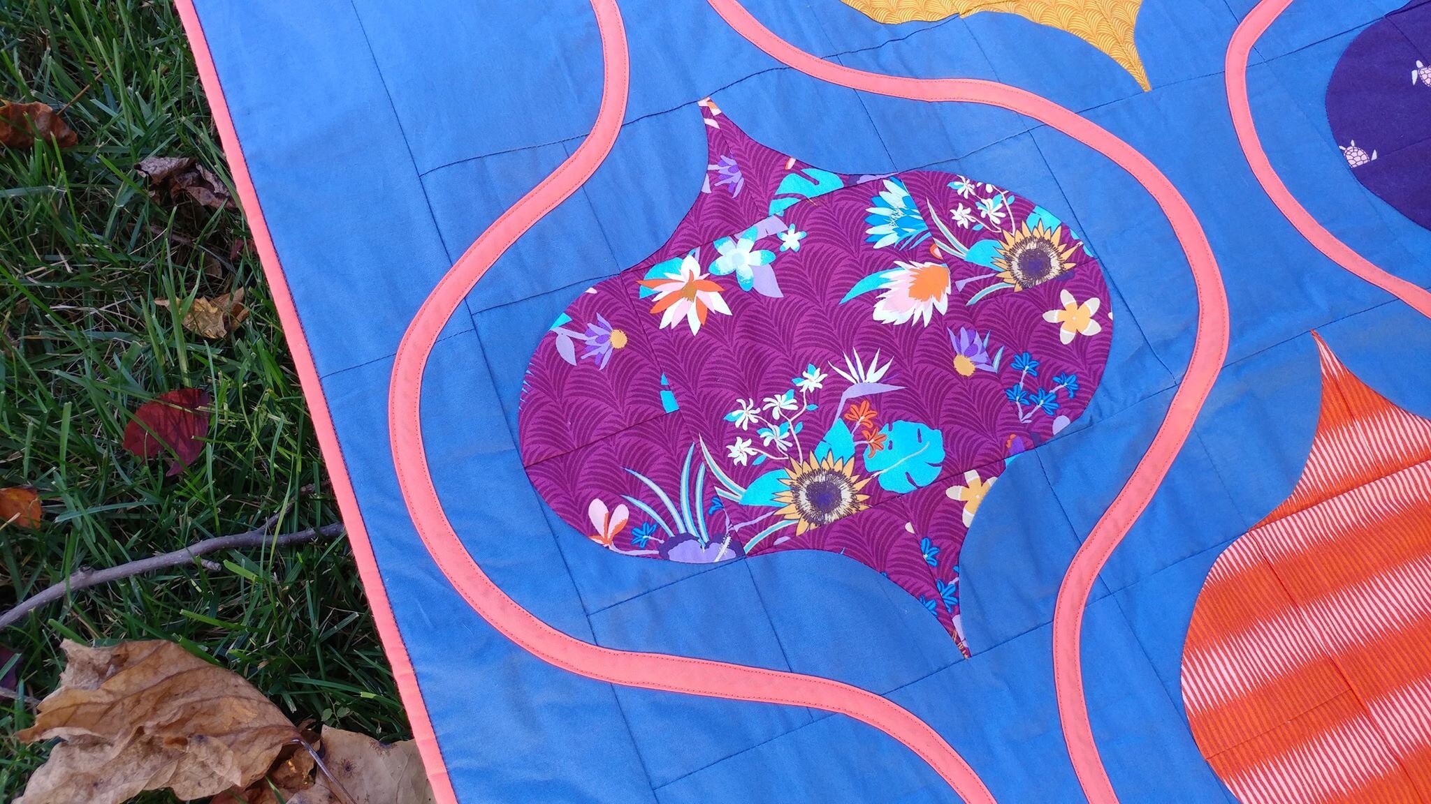 PAPER Finial Quilt Pattern by Slice of Pi Quilts [fat Quarter Friendly ...