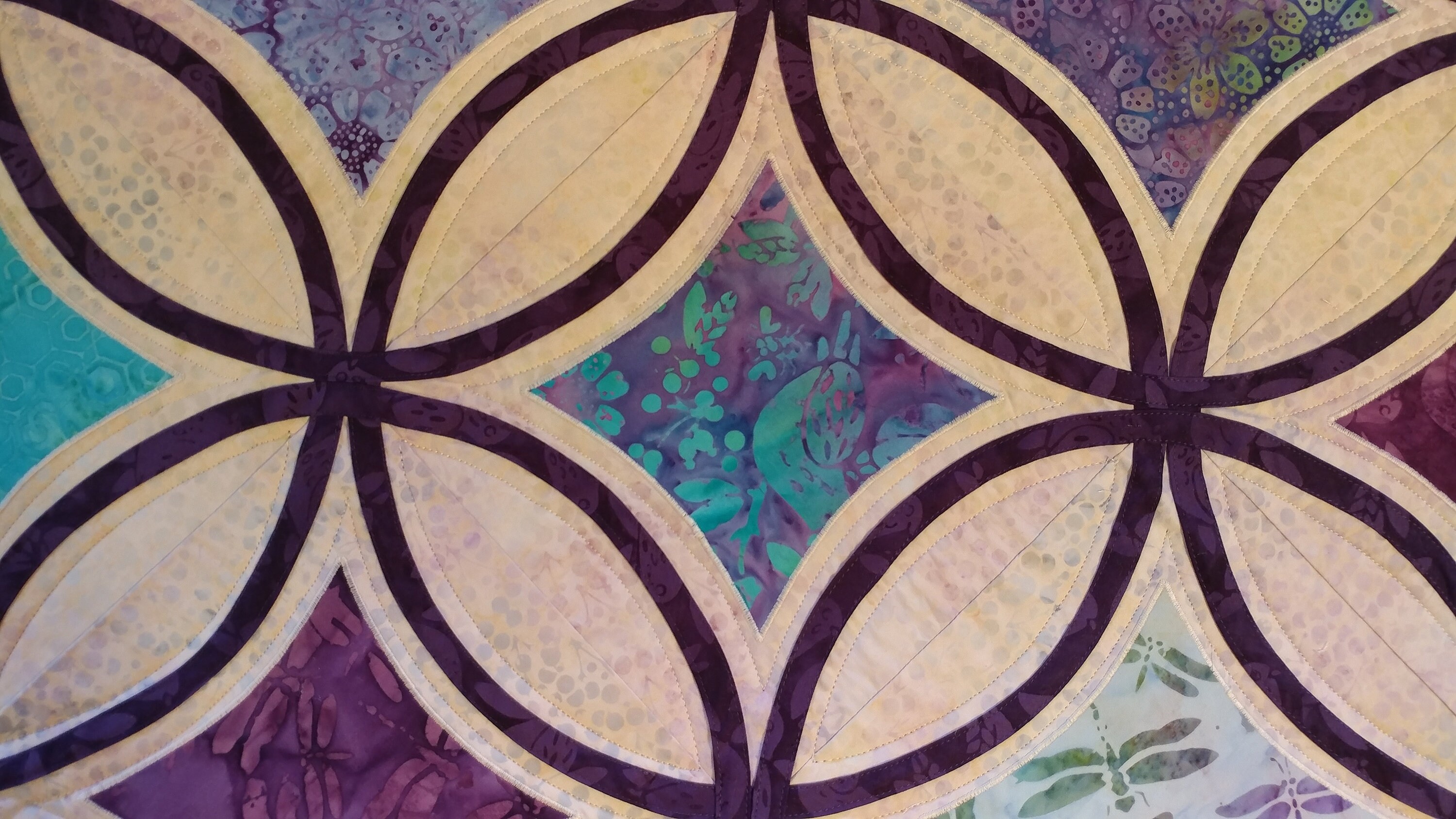 PAPER Moonrise Quilt Pattern by Slice of Pi Quilts [bias Tape Applique ...