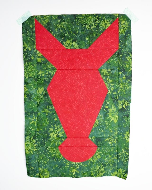 PDF Hee-Haw Donkey Quilt Pattern Digital Download by Slice of | Etsy