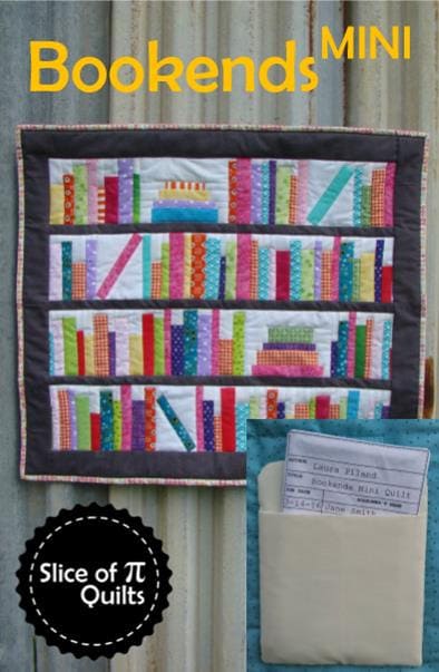 PDF Bookends Mini Quilt Pattern Digital Download by Slice of Pi Quilts ...