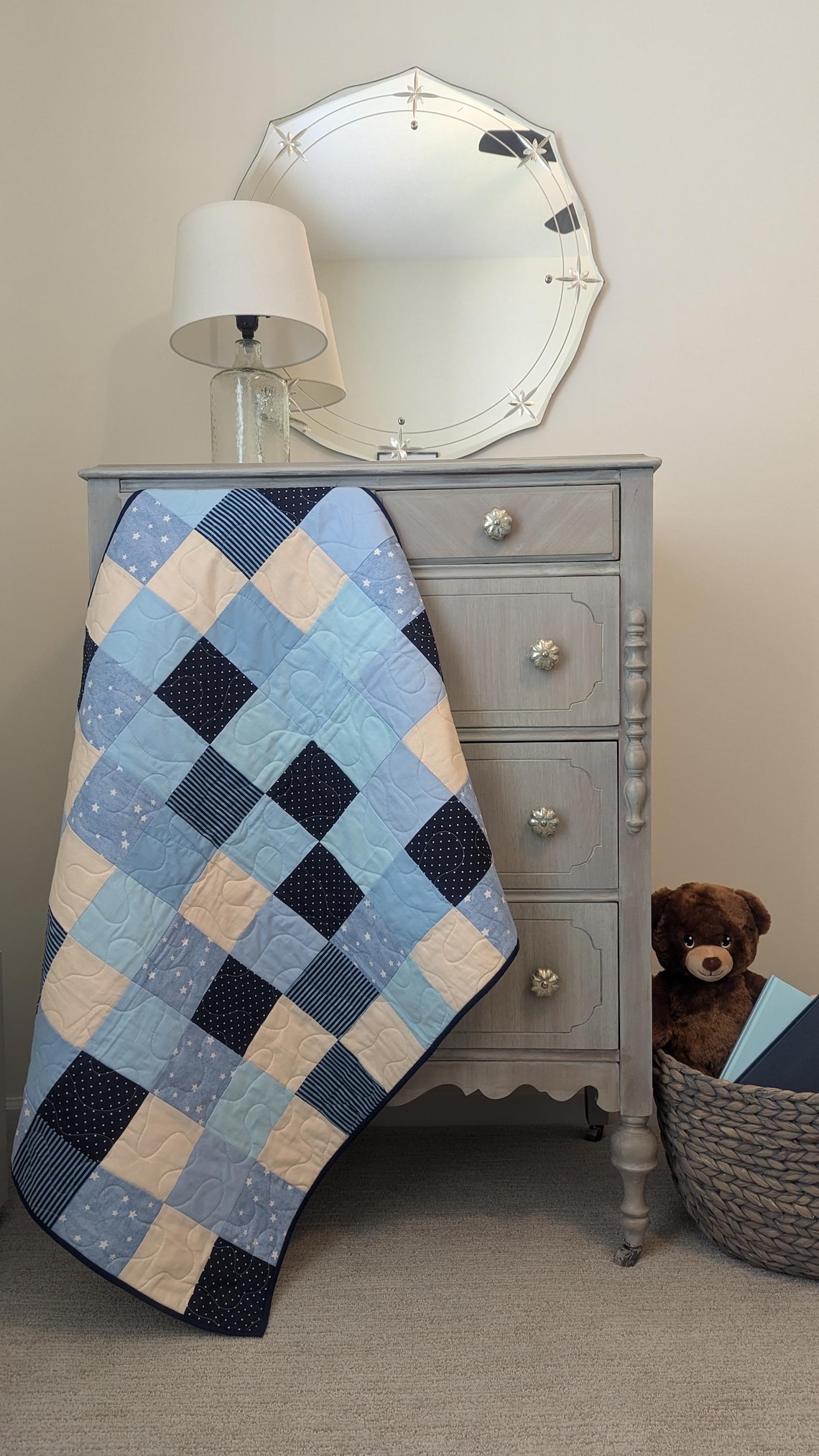 Bear Can't Sleep Quilt Kit [quilt Pattern in the Book Storybook Quilts ...