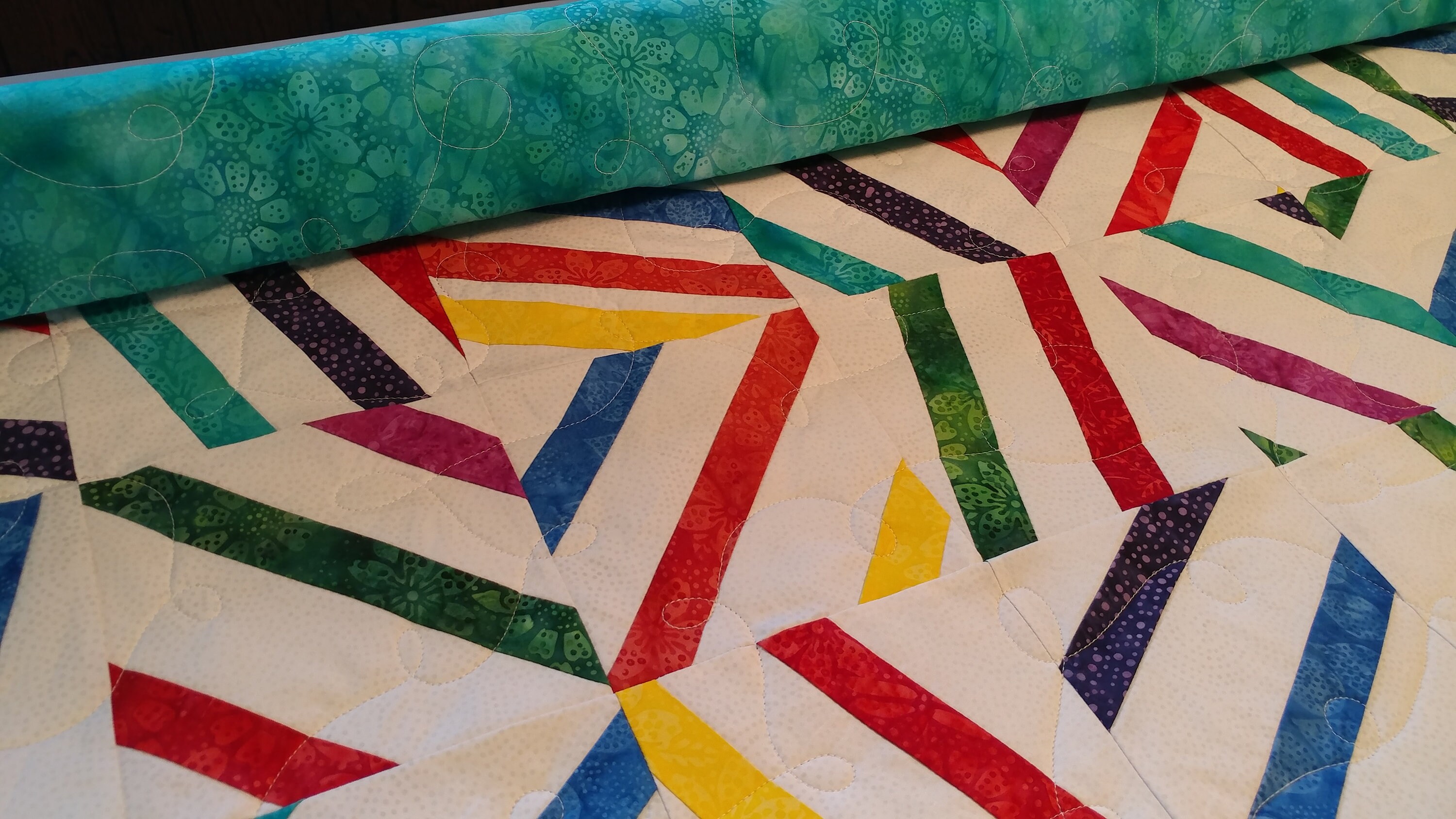 PAPER Party Pop Quilt Pattern by Slice of Pi Quilts confetti - Etsy