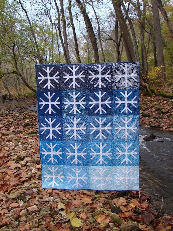 PDF Snowfall Quilt Pattern Digital Download by Slice of Pi - Etsy
