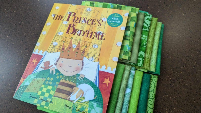 The Prince's Bedtime Quilt Kit [quilt Pattern in the Book Storybook ...