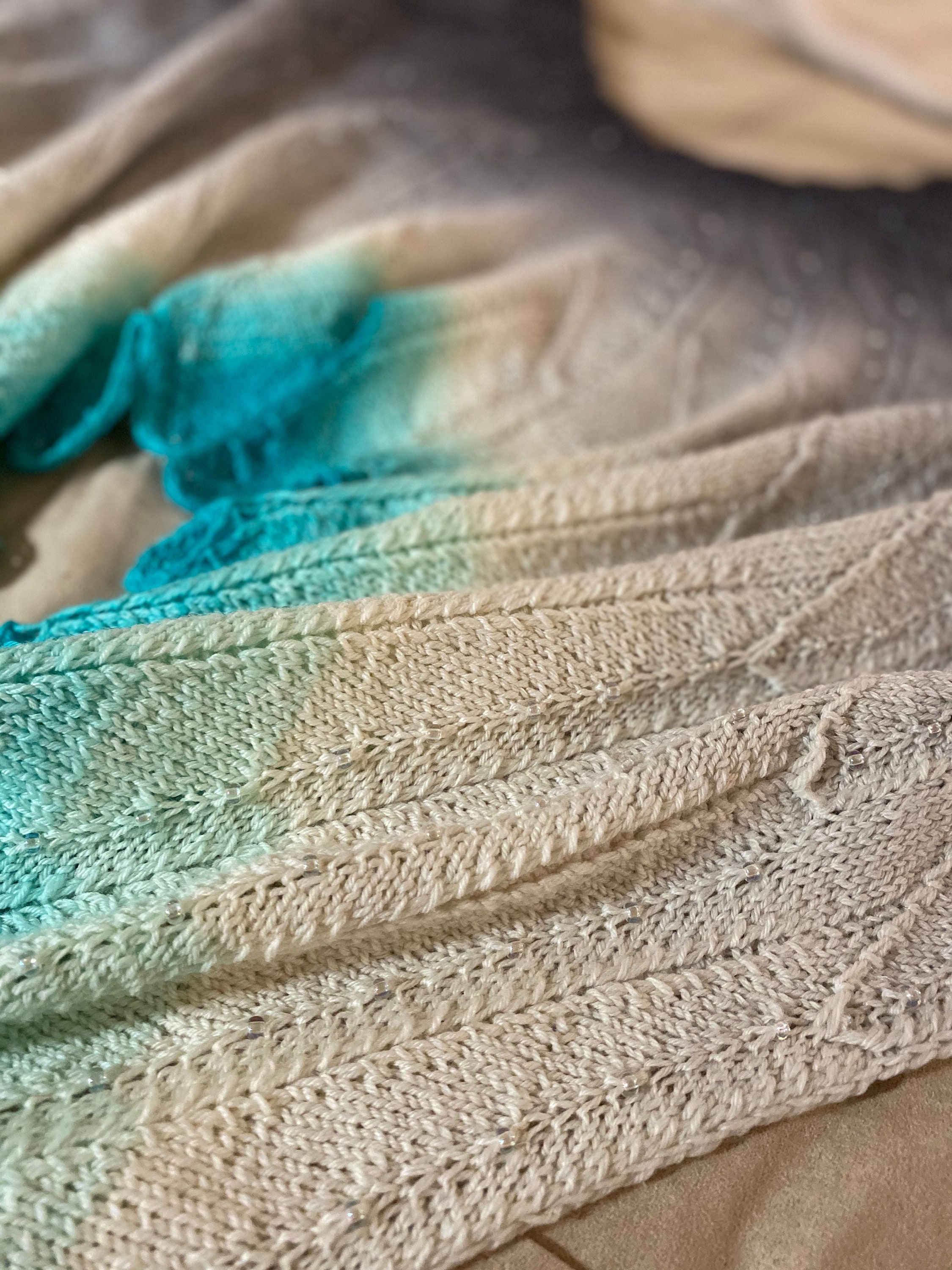 Parakeet Wing Shawl - Etsy