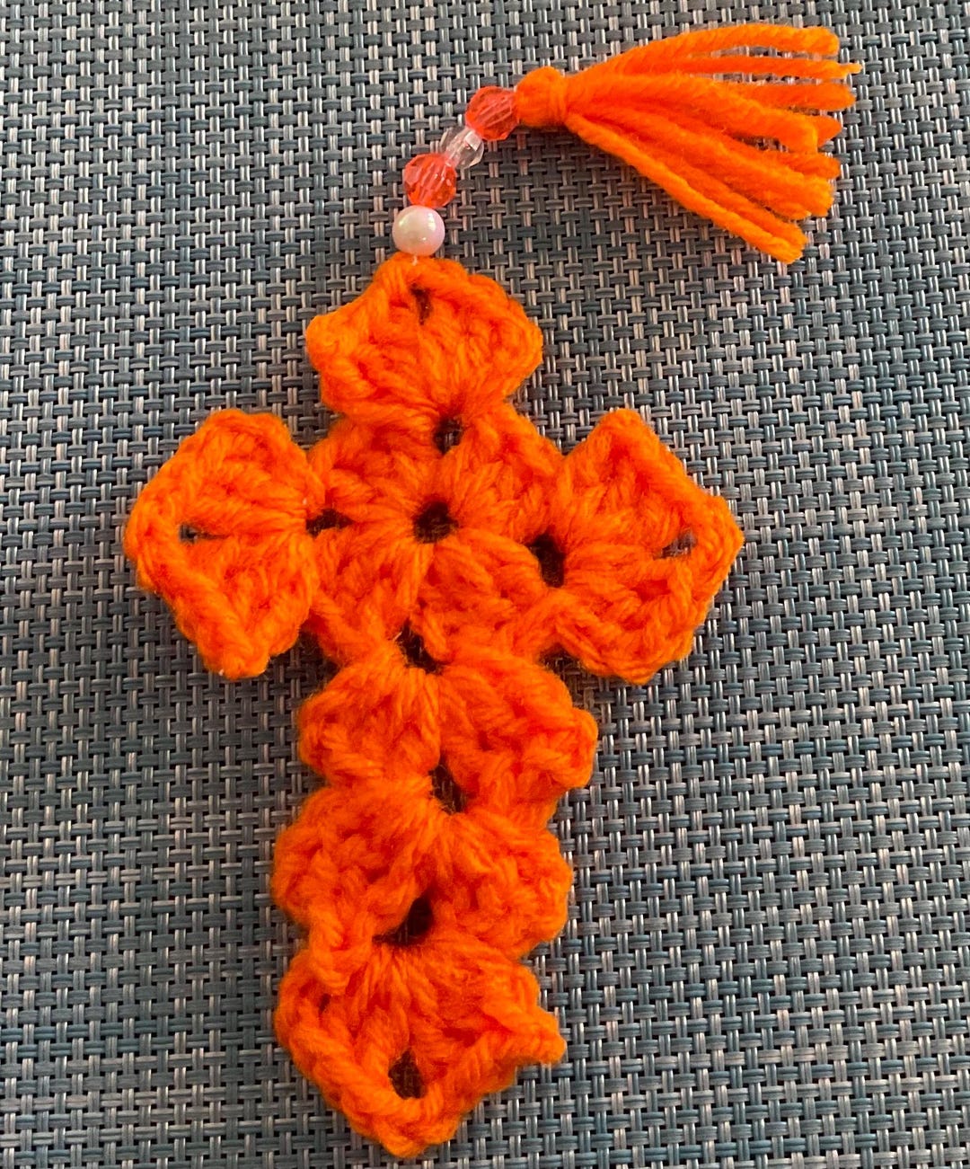 Crocheted Cross - Etsy