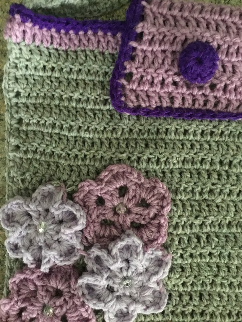 Crocheted Handmade Small Handbag. - Etsy