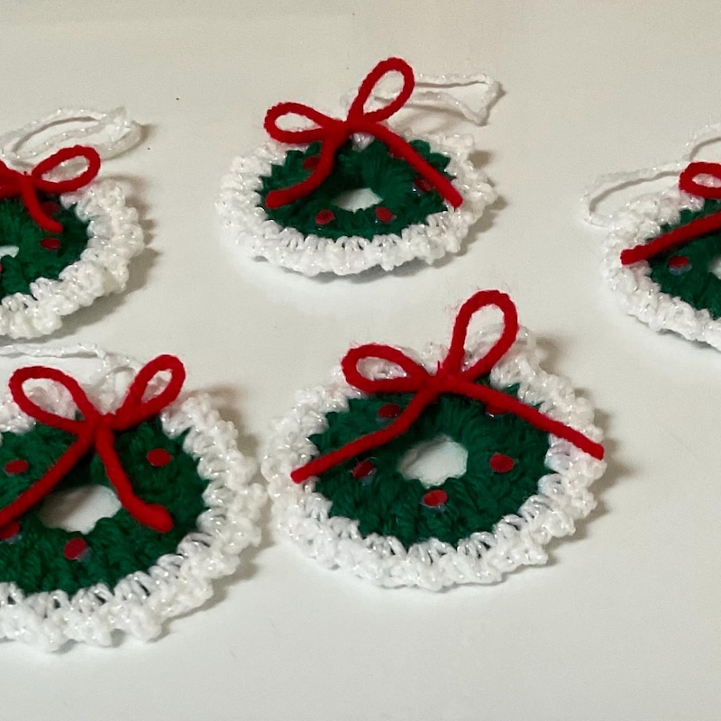 Crochet Wreath - Etsy