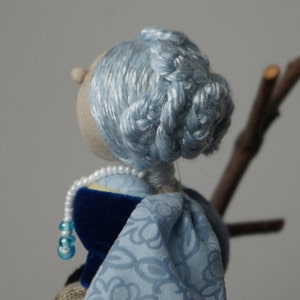 Pumpkin Baba Yaga With the Moon Handmade Ethnic Folk Traditional Doll ...