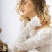 Lace Wedding Body, Lace Top With Long Sleeves, Low Back, Lace Wedding ...