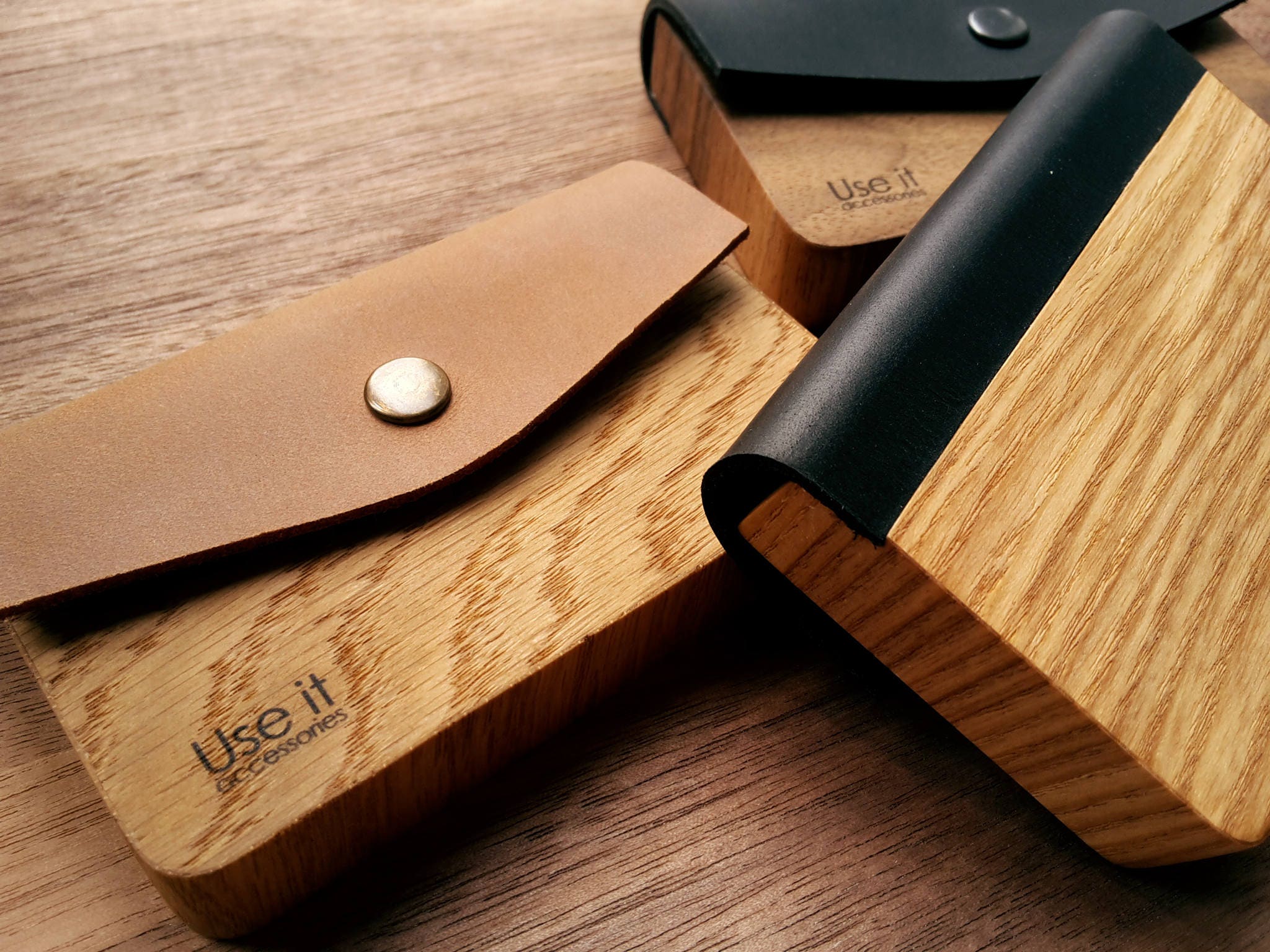 Wooden Card Holder Business Card Holder Wooden Cardholder | Etsy