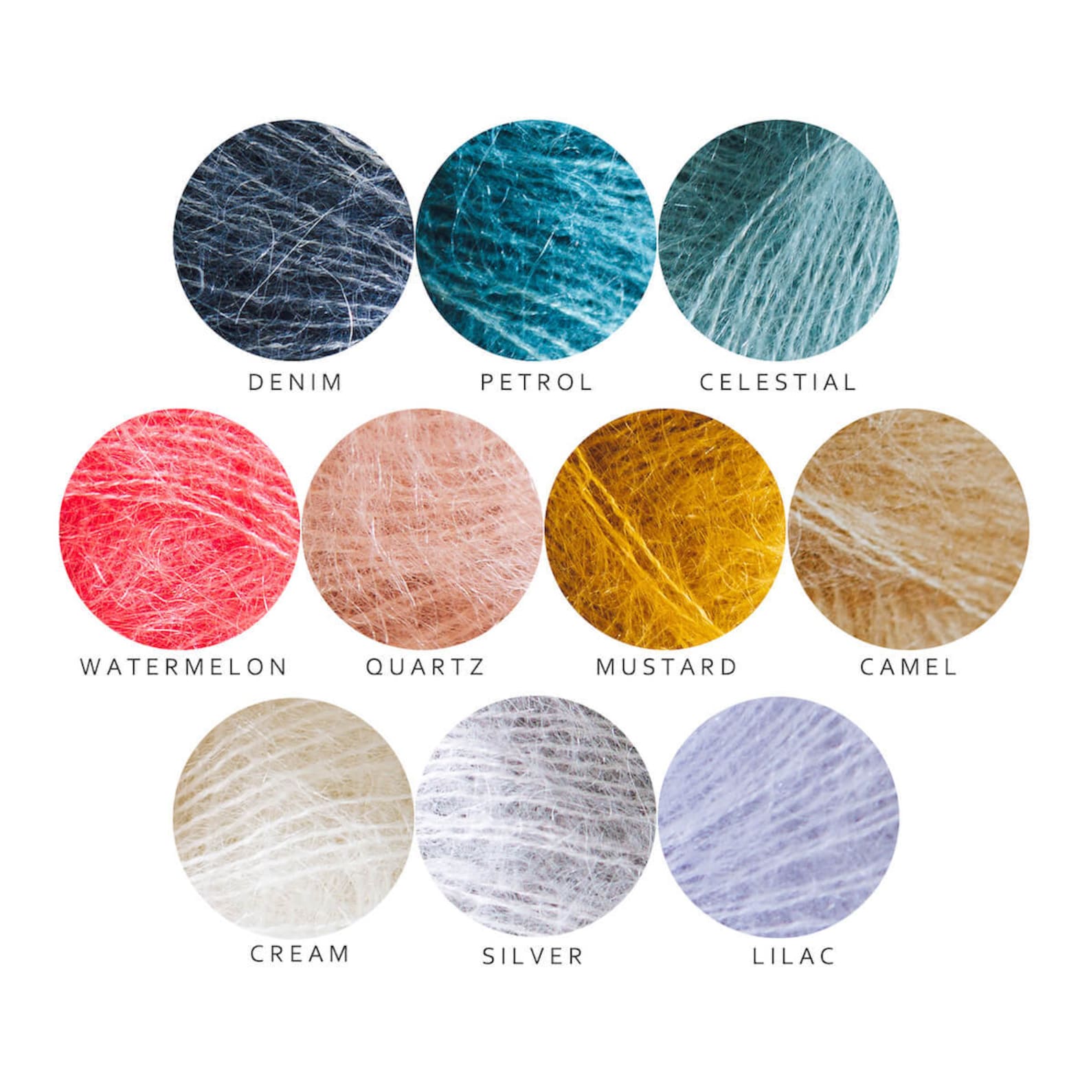 Knit Kit 'Gossamer Thread' Mini Mohair Jumper | Etsy