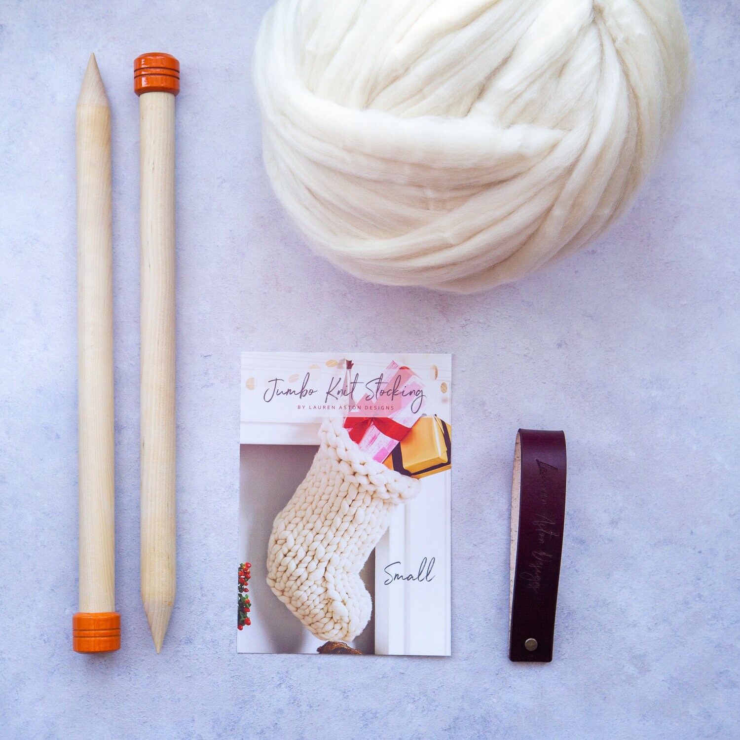 Knit Kit Jumbo Stocking Small / Make Your Own Jumbo - Etsy