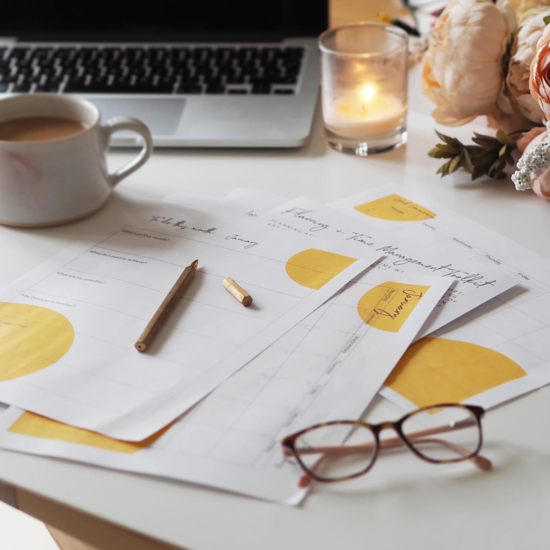 Planning & Time Management Toolkit Use Your Time Effectively - Etsy