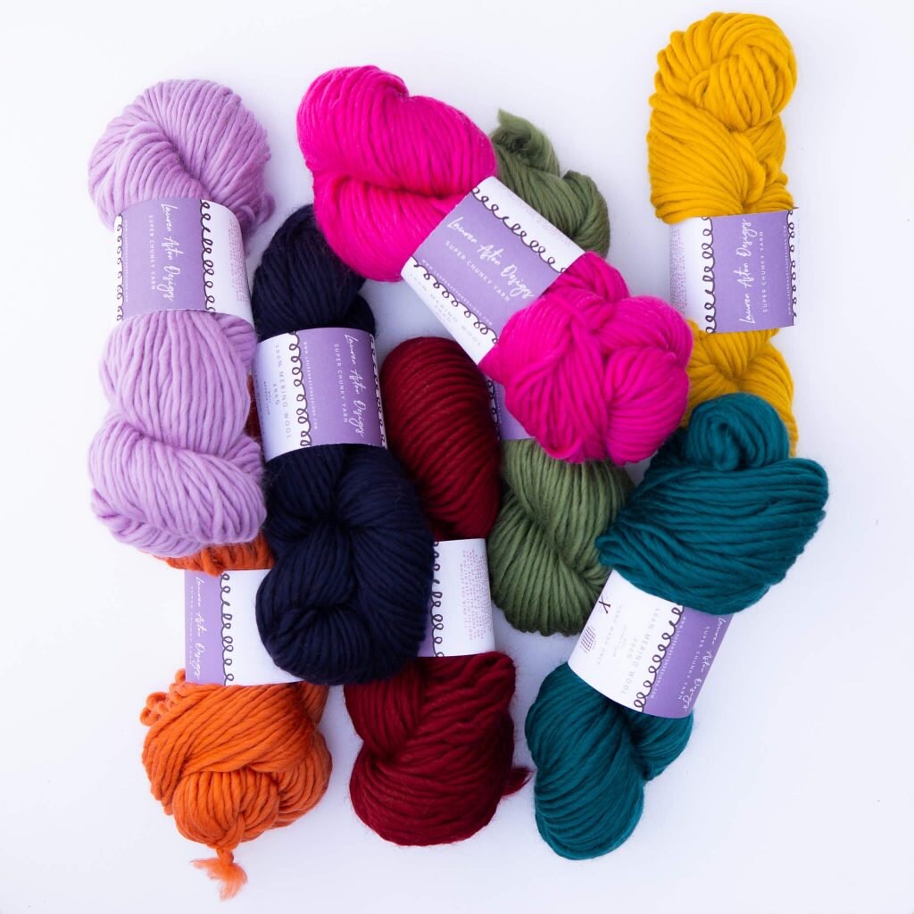 Super Chunky Yarn Bundle of 8 Hanks - Etsy