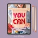 Knitting Pattern - Slogan Wall Hanging - 'you Can' Banner Colourwork ...