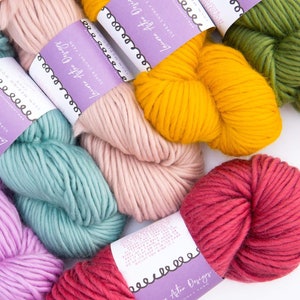 Super Chunky Yarn Bundle of 8 Hanks - Etsy