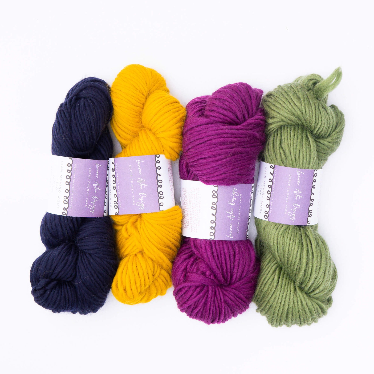 Super Chunky Yarn Bundle of 4 Hanks - Etsy