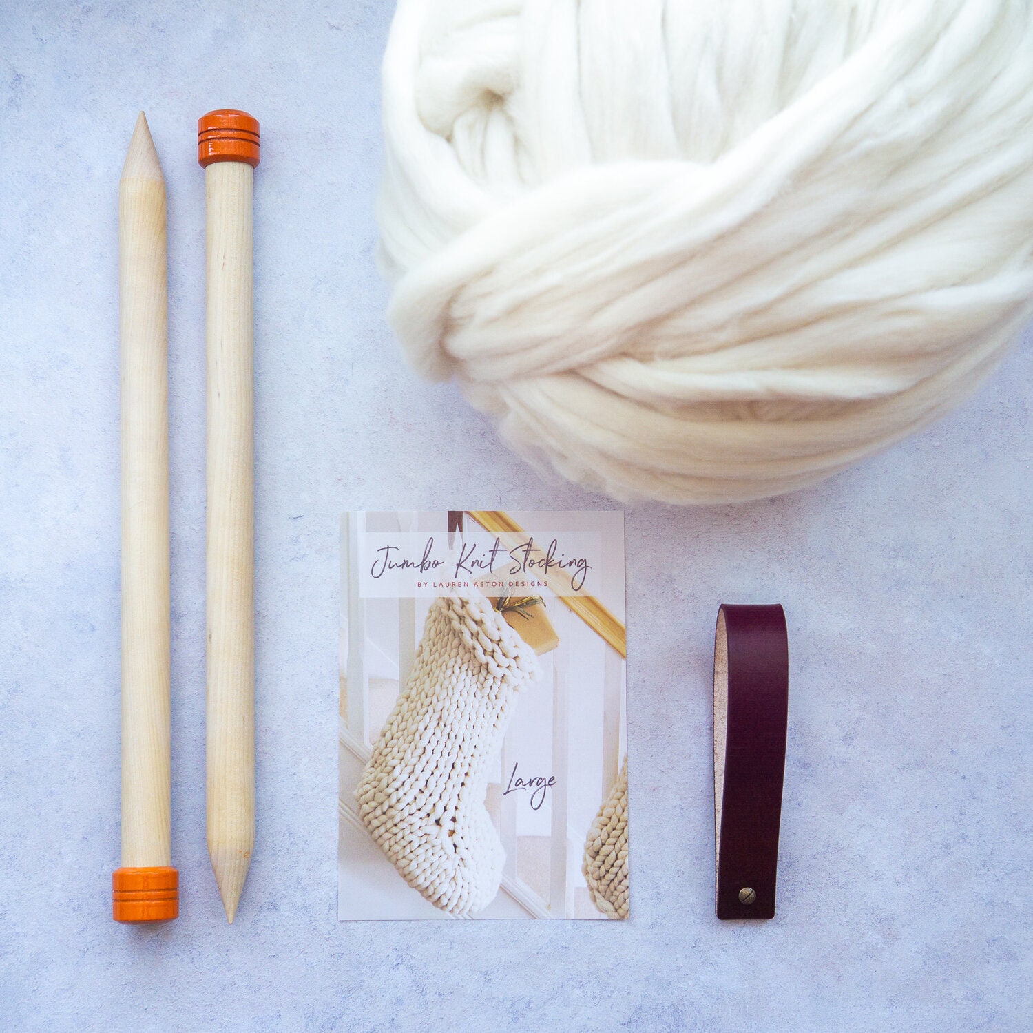 Knit Kit Jumbo Stocking Large / Make Your Own Jumbo - Etsy