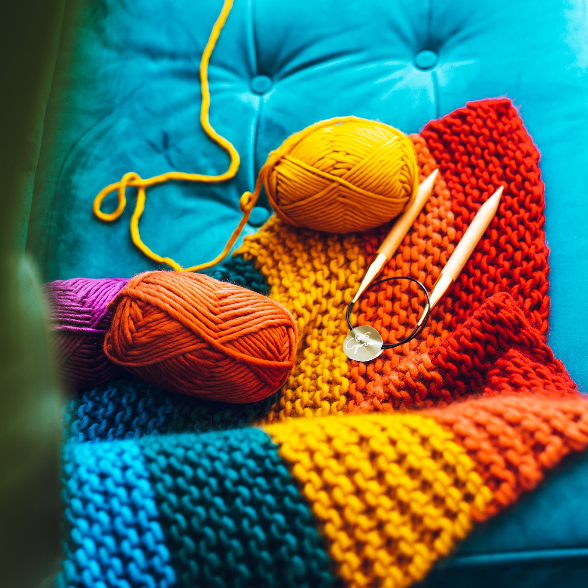 Rainbow Super Chunky Yarn Bundle - Etsy