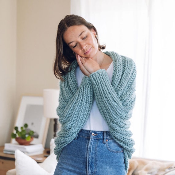 Easy Knit Shrug Pattern